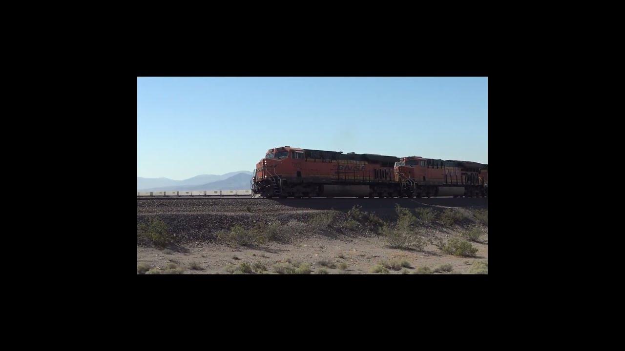BNSF 7205 on the Needles Sub - YouTube