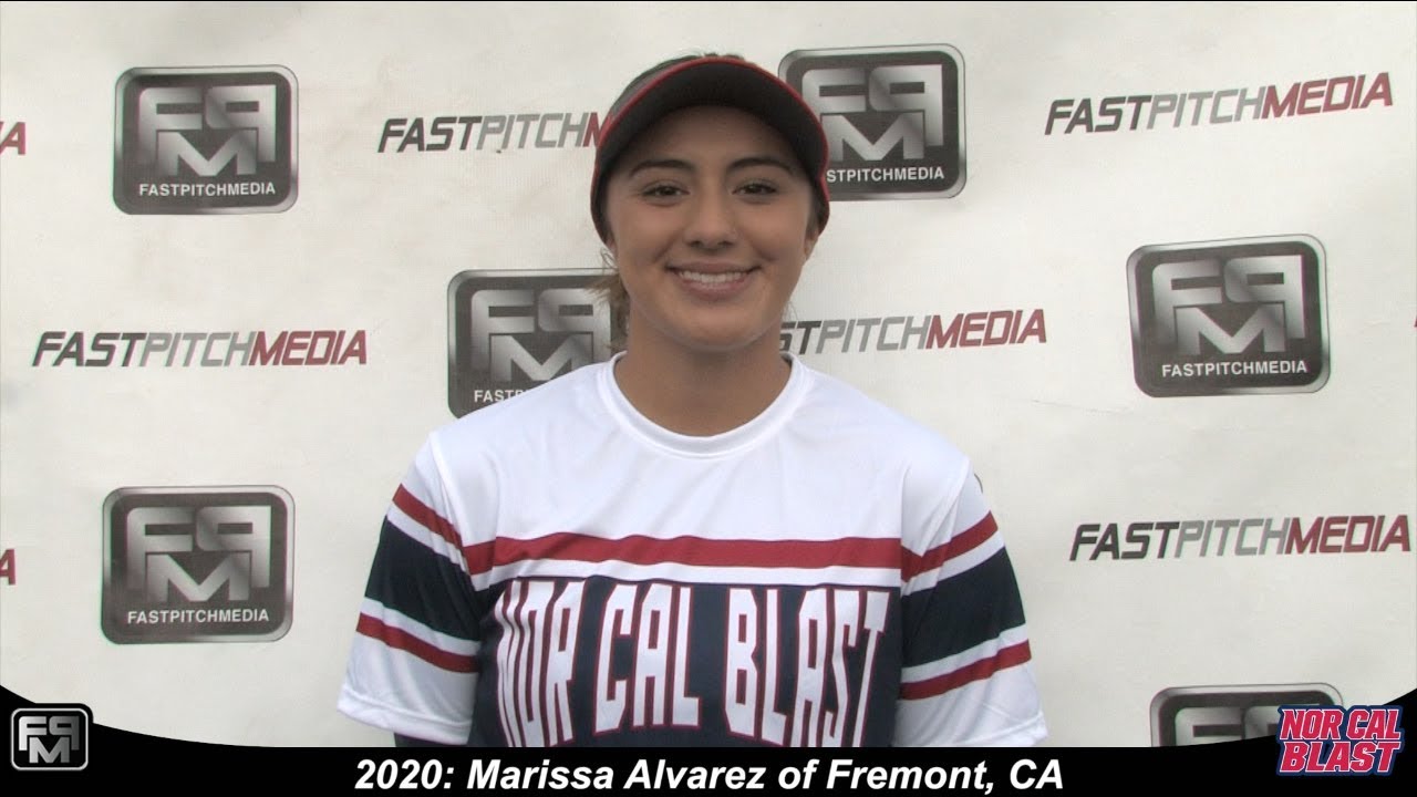 2020 Marissa Alvarez Shortstop and Catcher Softball Skills Video ...