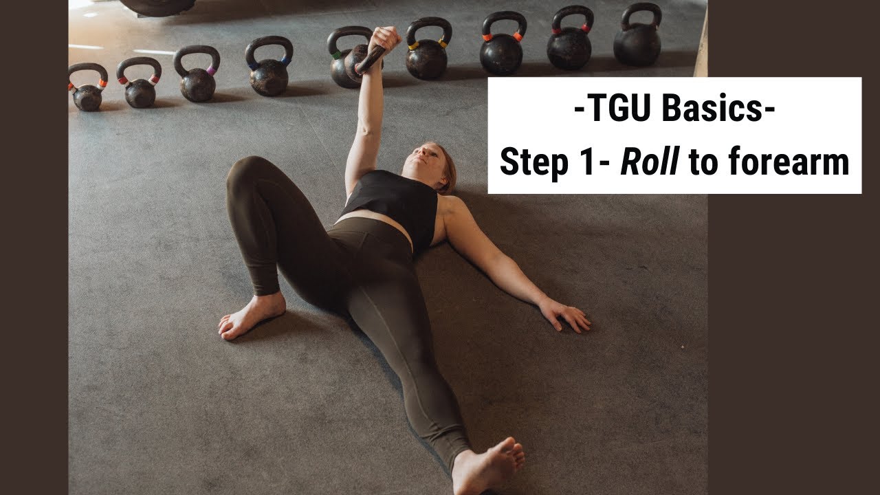 TGU Basics // First Step for the Turkish Get Up // A ROLL, not a sit up ...