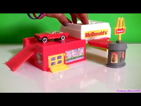 Hot Wheels Sto & Go McDonalds Mustang Set Review