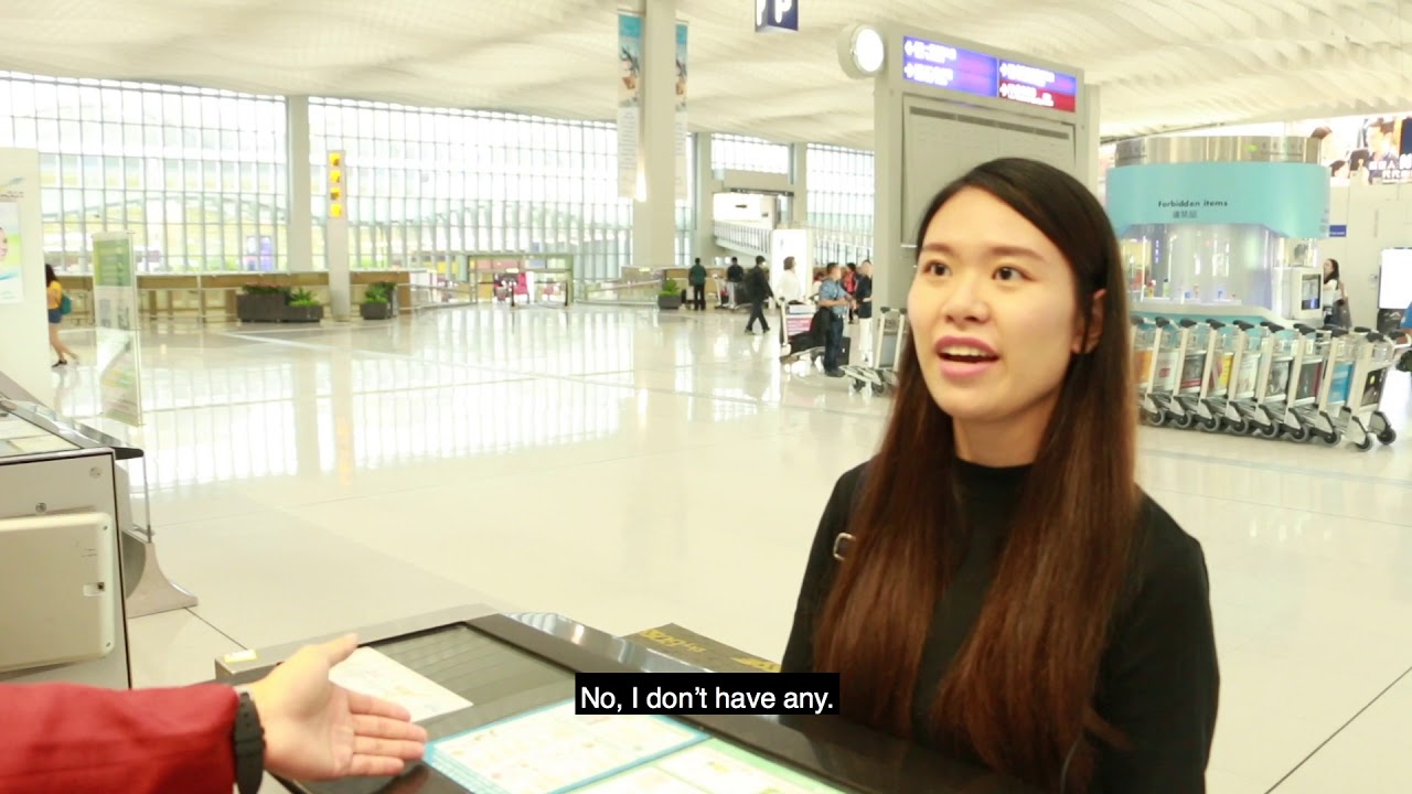 Passenger Check in Procedures - YouTube