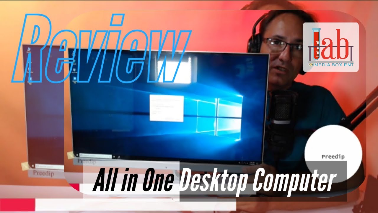 All in One Desktop Computer with Windows 10 (Core i5 4300M/4GB+256GB ...