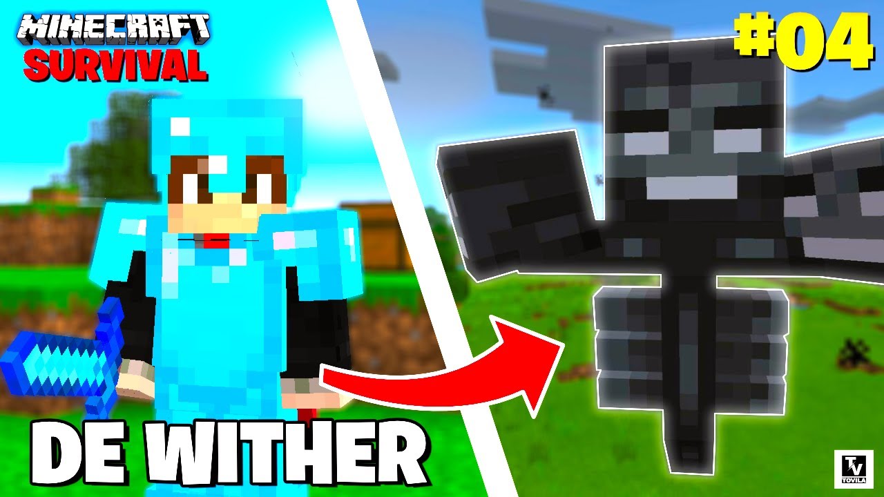 DE WITHER! | MC Survival S3E4 - YouTube