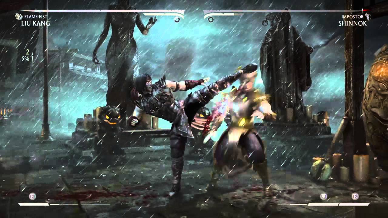 Mortal Kombat X The Fallen Elder God vs Earthrealm's champion - YouTube
