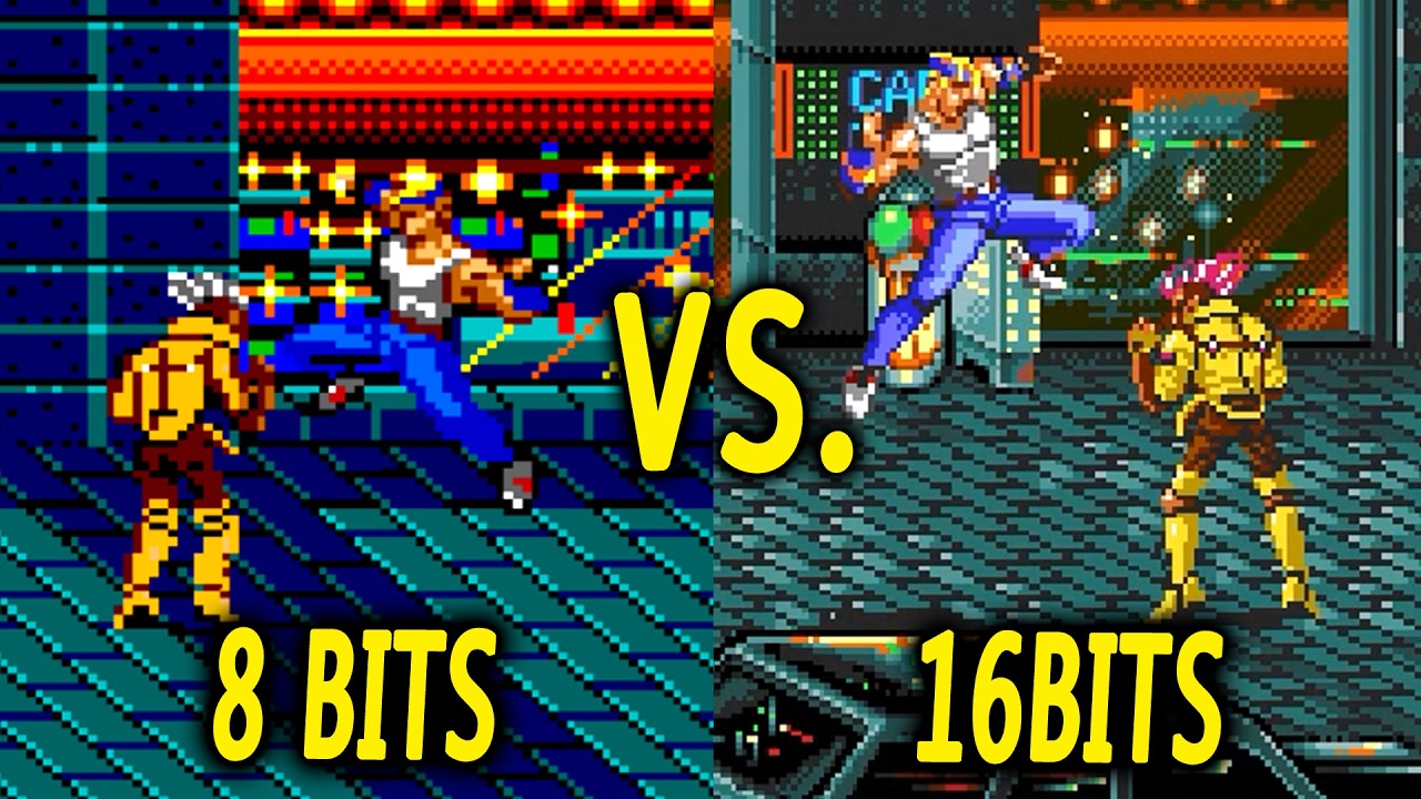 Versiones de 8 Bits de CLÁSICOS de SEGA Genesis Parte 2 (Comparativa vs ...