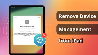 How To Remove Device Management From Ipad 2024 No Jailbreak Mdm Bypass ...