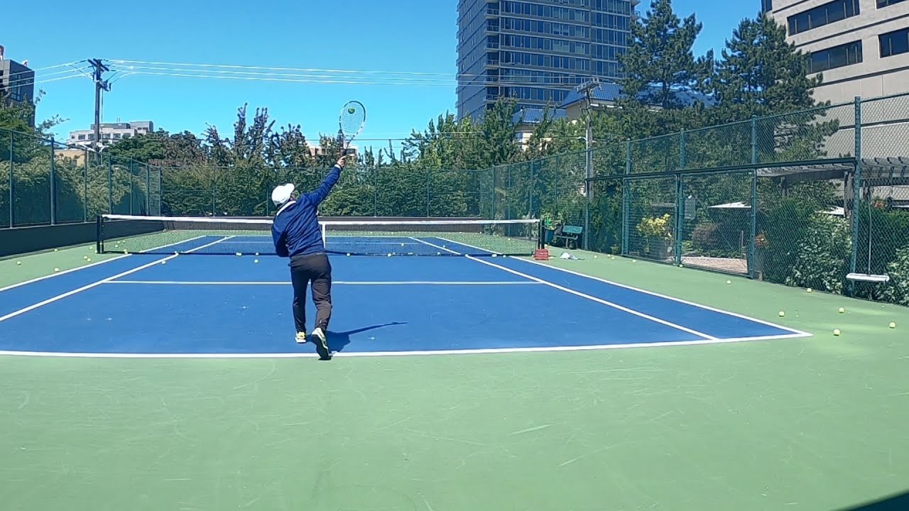 Tennis Bounce Overhead instruction (any level) - USPTA Elite ...