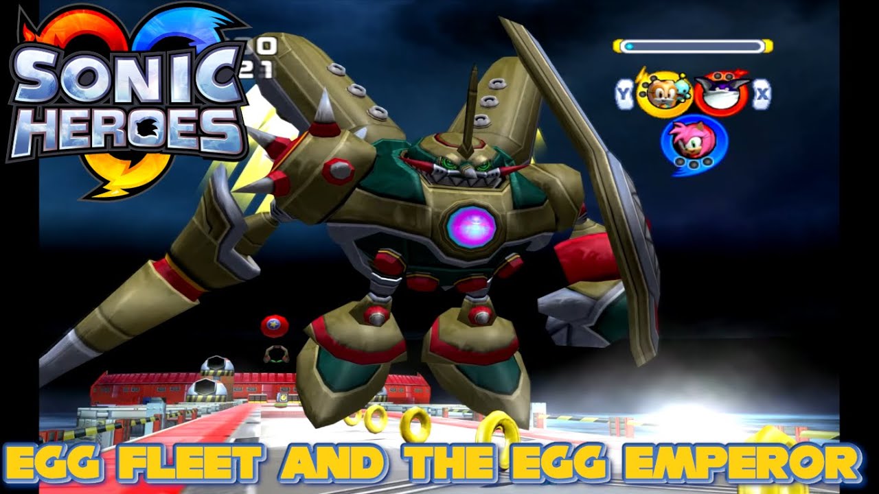 Egg Fleet and The Egg Emperor - Team Rose - Sonic Heroes - YouTube