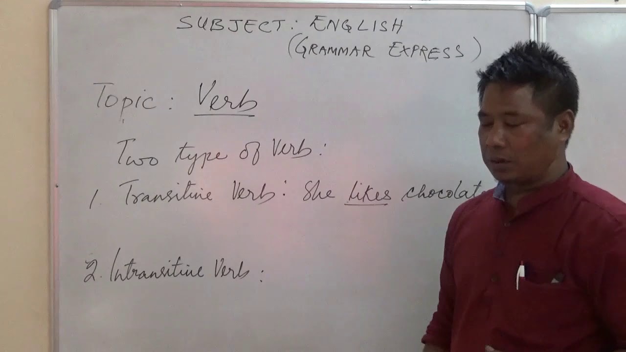Class VI - VIII English Grammar Express : Verb - YouTube