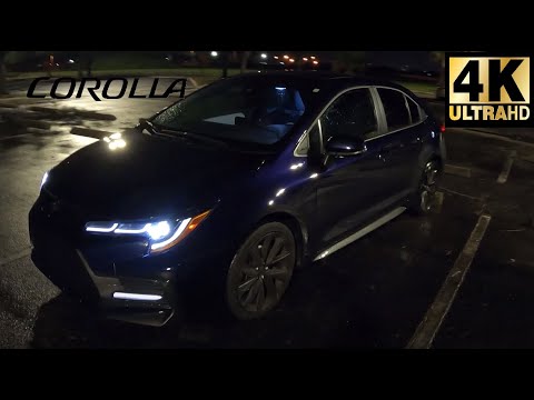 2020 Toyota Corolla SE Sedan {Manual} | 4K | POV | Night Test Drive ...
