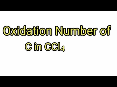 Oxidation Number of C in CCl4 oxidation number of c in ccl4 Oxidation ...