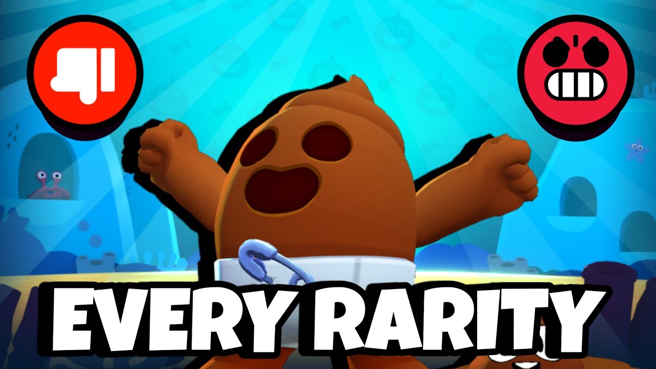 Best BRAWLERS Every Rarity In GAME! - YouTube