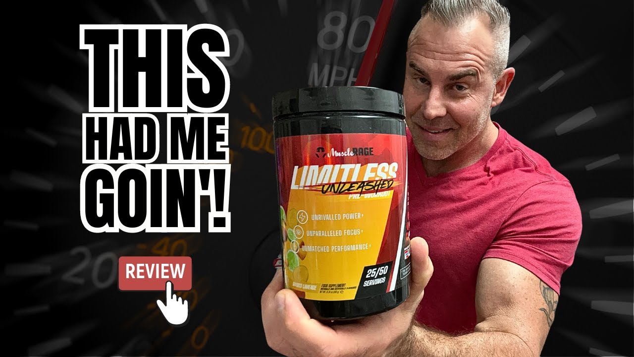THIS JUGLANS IS LEGIT! 🤯 Muscle Rage LIMITLESS UNLEASHED Pre Workout ...