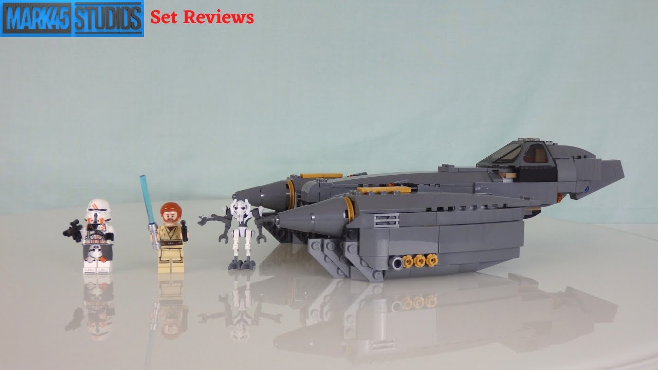 General Grevious' Starfighter (75286) | LEGO Star Wars Review - YouTube