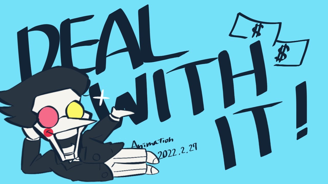DEAL WITH IT! | Spamton (Deltarune Chapter2) Animation - YouTube