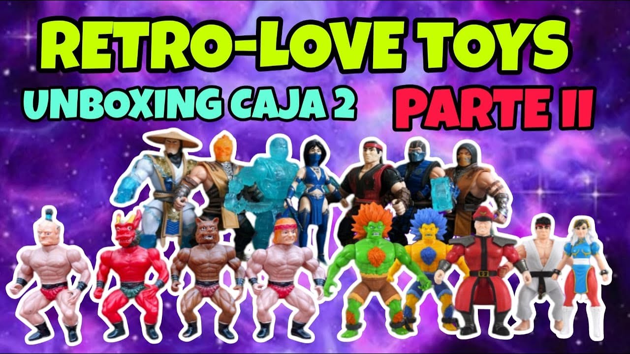 UNBOXING CAJA #2 DE RETRO-LOVE TOYS II PARTE - YouTube