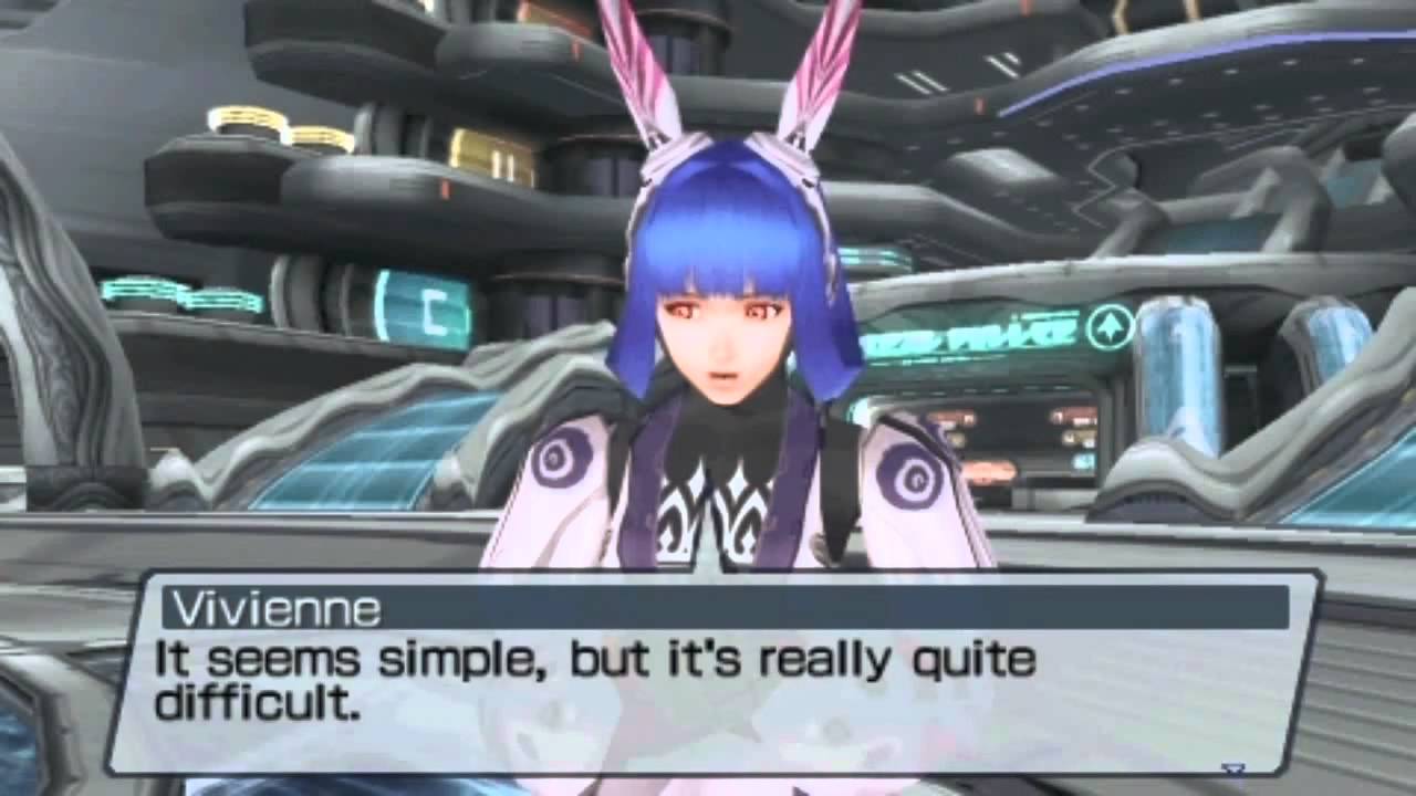 Phantasy Star Portable- Chapter 5 Aftermath- Event 28: Vivienne - YouTube