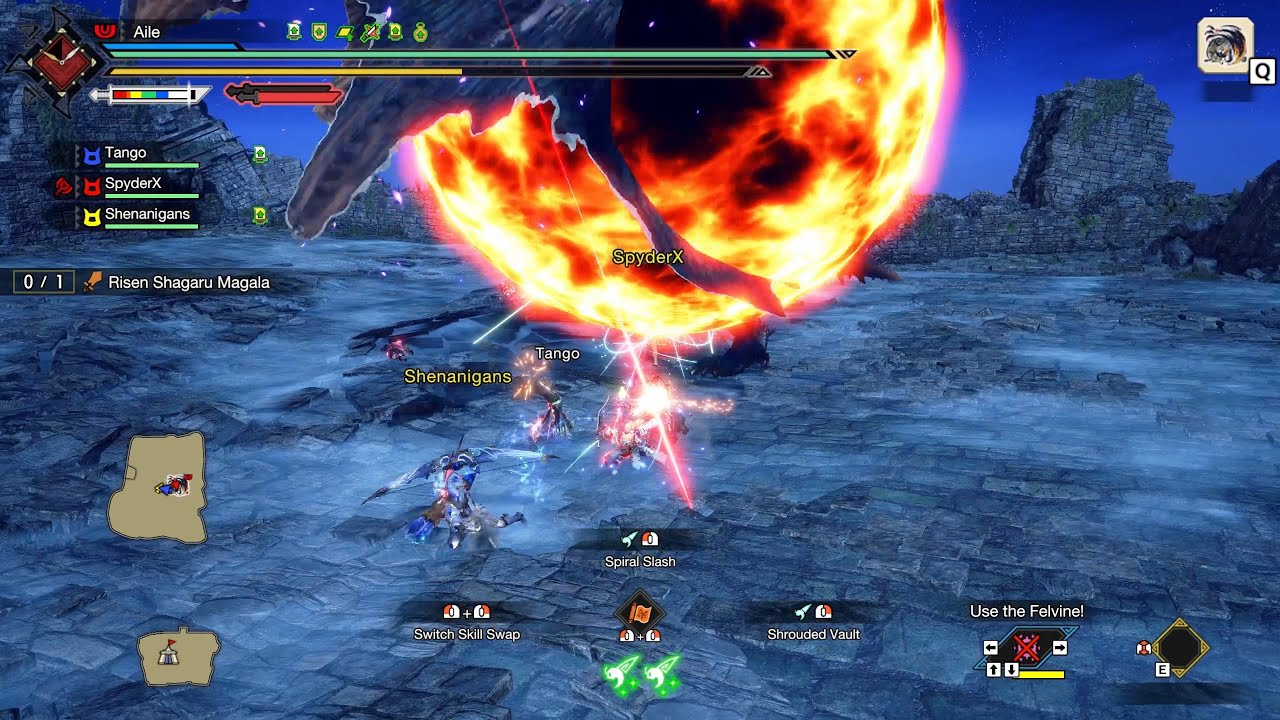 MABL MonHun Rise SB (PC) 175 - Final Risen Elder Dragon: Shagaru Magala ...