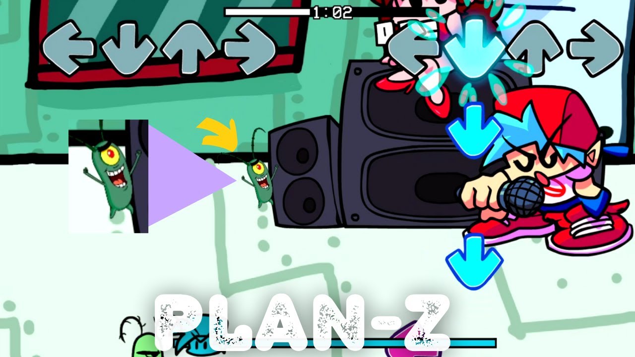 FNF - plan-z | vs Krabs Version 2 - YouTube