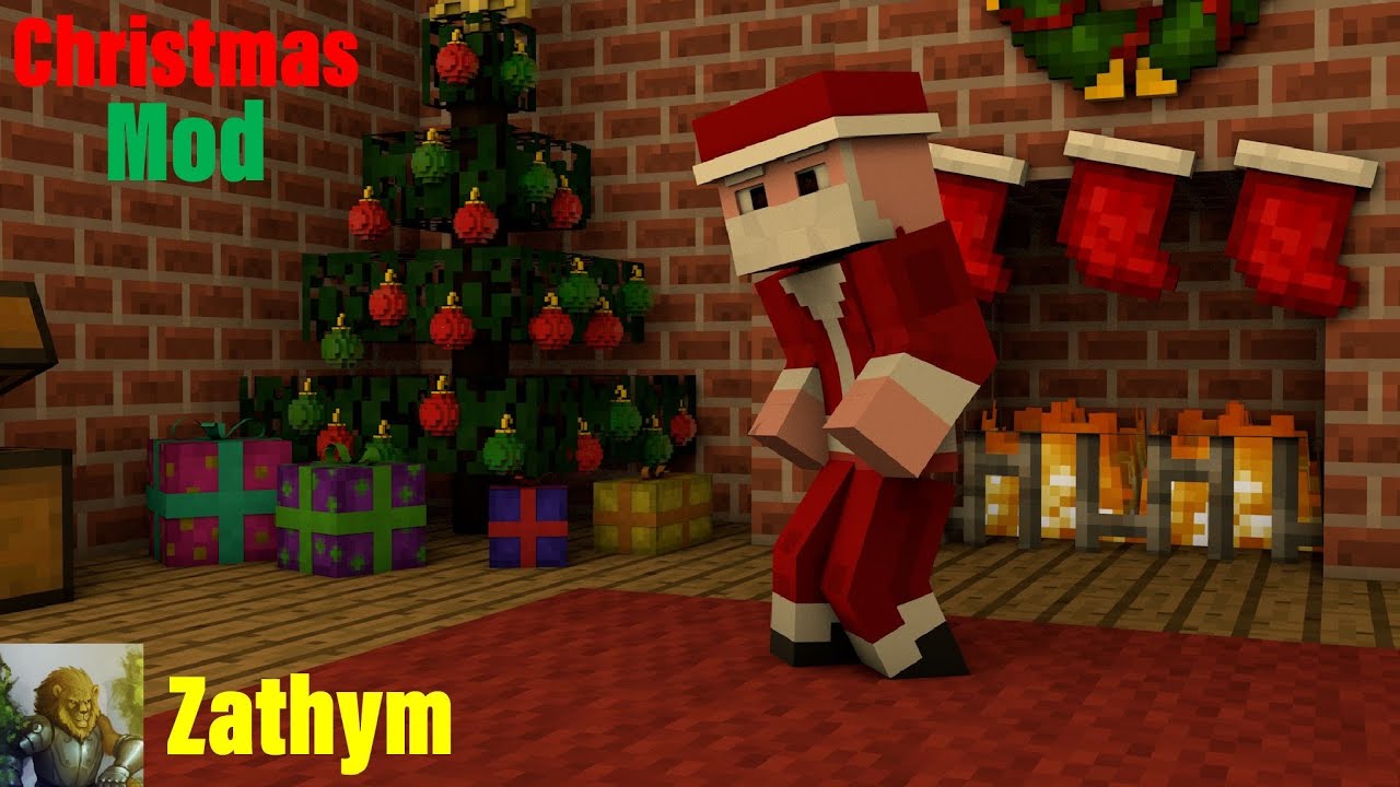 Christmas Mod in Paper Minecraft - YouTube