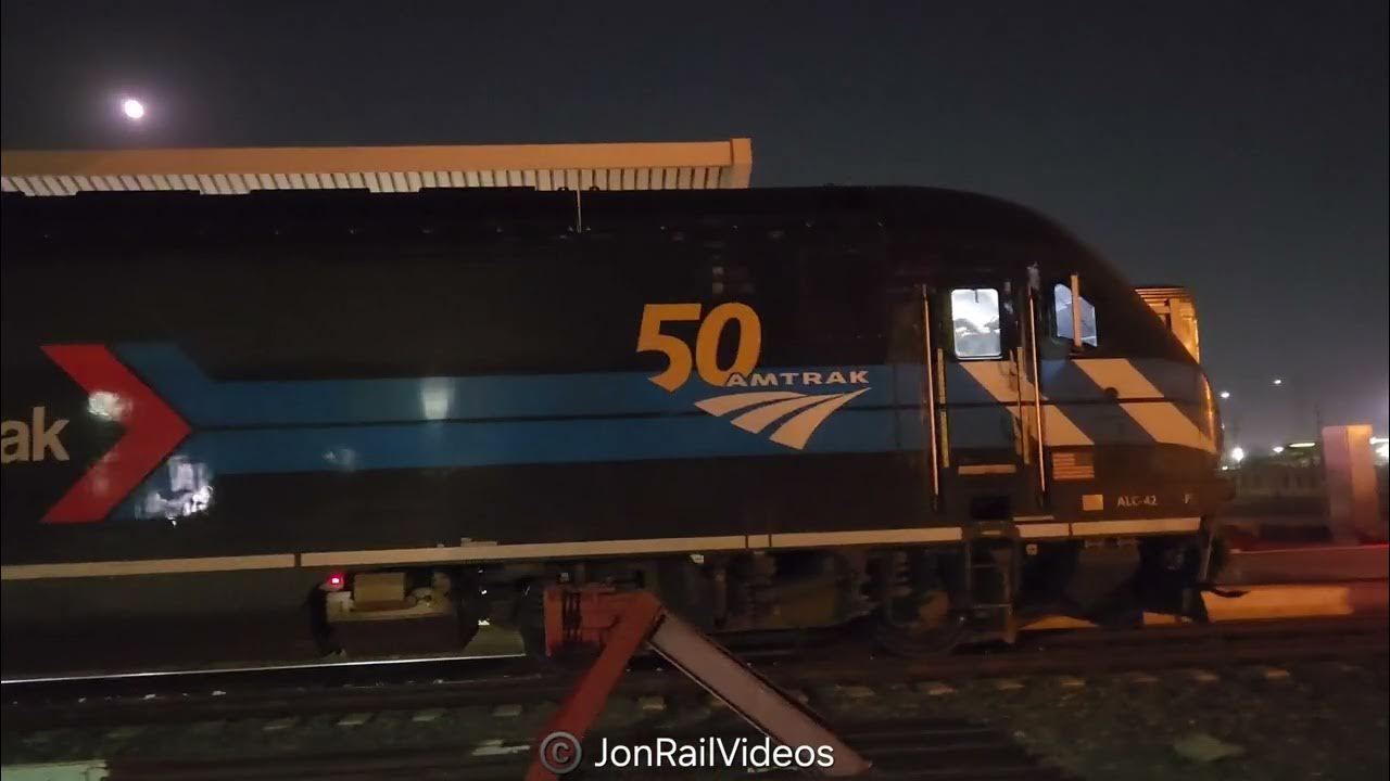 9/20/24 Pre: Amtrak Coast Starlight 11 with "Day 1" ALC42 AMTK 301 at LAUPT-2 - YouTube