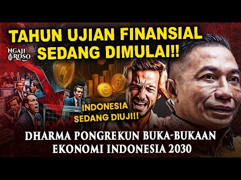 💥DHARMA PONGREKUN BUKA-BUKAAN EKONOMI INDONESIA 2030