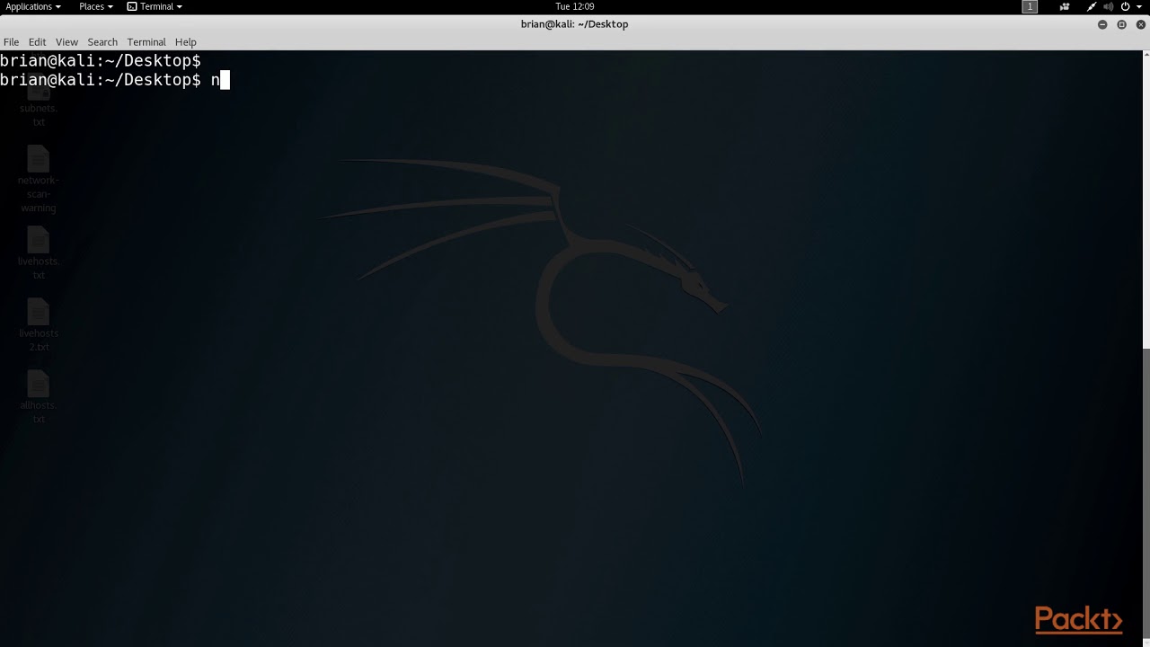 Mastering Kali Linux Network Scanning : Finding Live Hosts on the Network | packtpub.com - YouTube