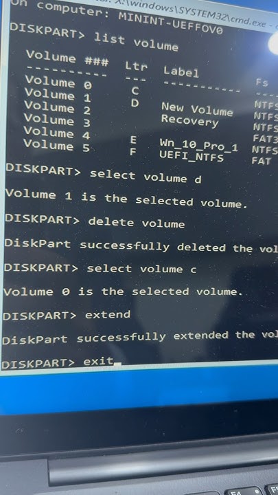 How to Extend the C Partition Using Command Prompt | Step-by-Step Guide ...