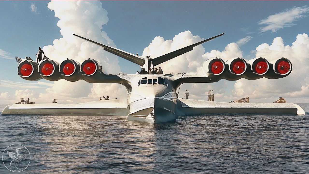 Winged Sea MONSTERS: The Ekranoplan, Bizarre Flying Machines & The Origin Of Seaplanes - YouTube