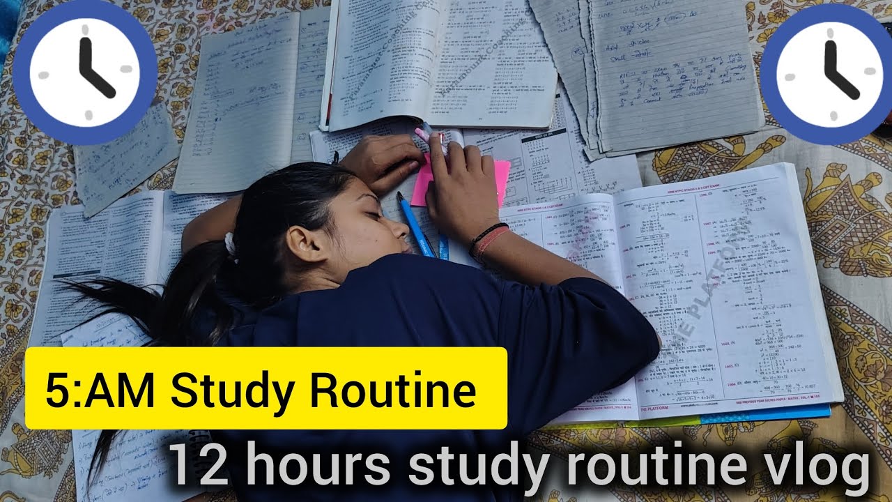 I WOKE UP 5:00 AM FOR SSC* MY EARLY MORNING STUDY ROUTINE FOR SSC ...