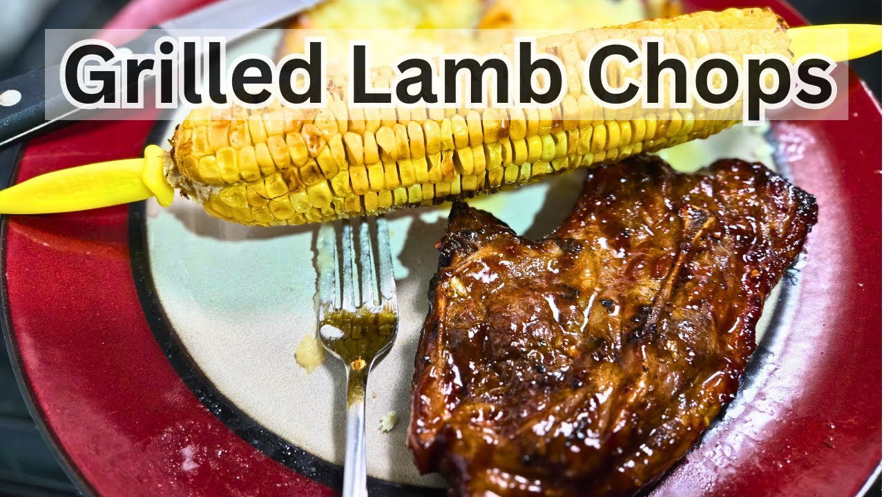 Grilled Lamb chops! Yummy! - YouTube