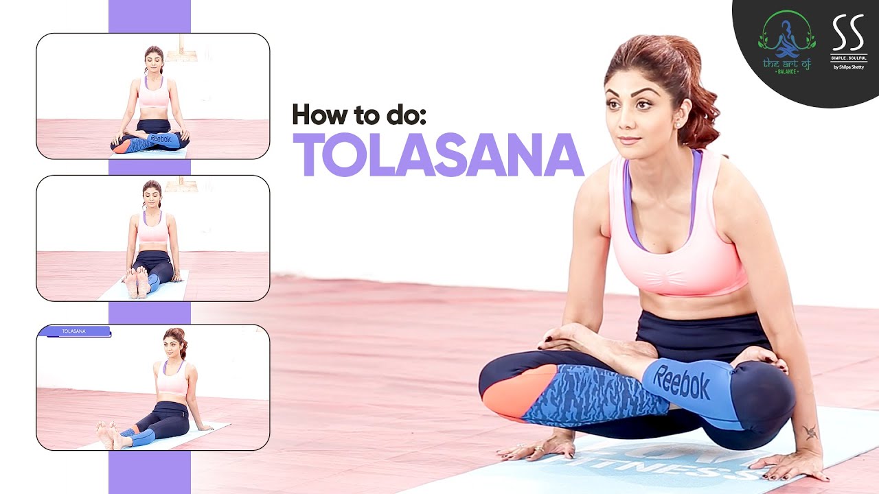 Tolasana | Balance & Concentration Asanas | Learn Yoga with Shilpa ...