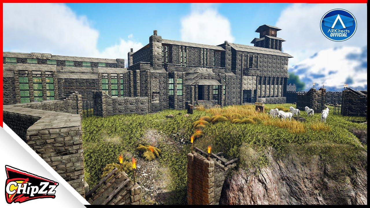 Checking Out Some AMAZING builds in ARK: Survival Evolved - YouTube