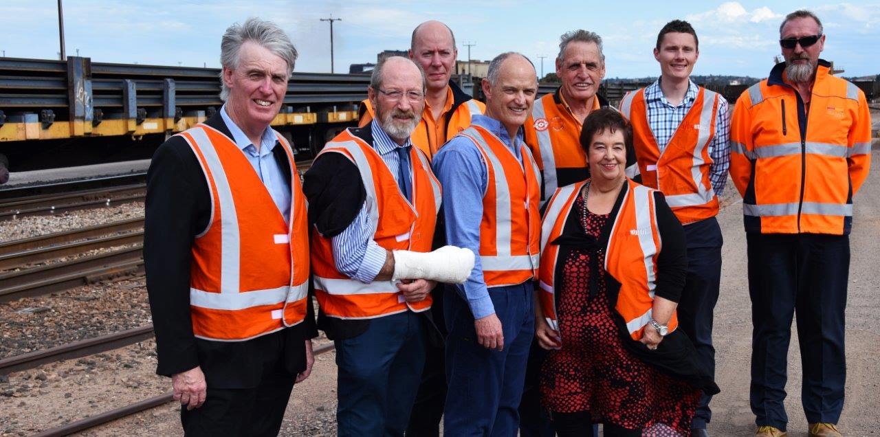 Arrium Whyalla Steelworks' First Steel for Adelaide-Tarcoola Rail ...