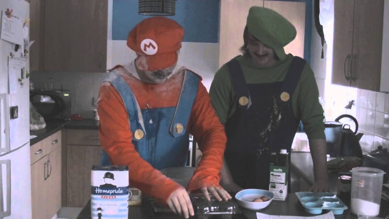 Cooking with Mario & Luigi | Children's TV College Project - YouTube