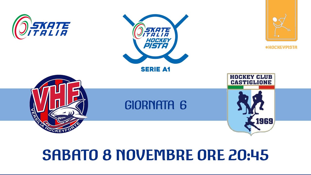Serie A1 - G.6 - Versilia Hockey Forte x Blue Factor H.C. Castiglione ...