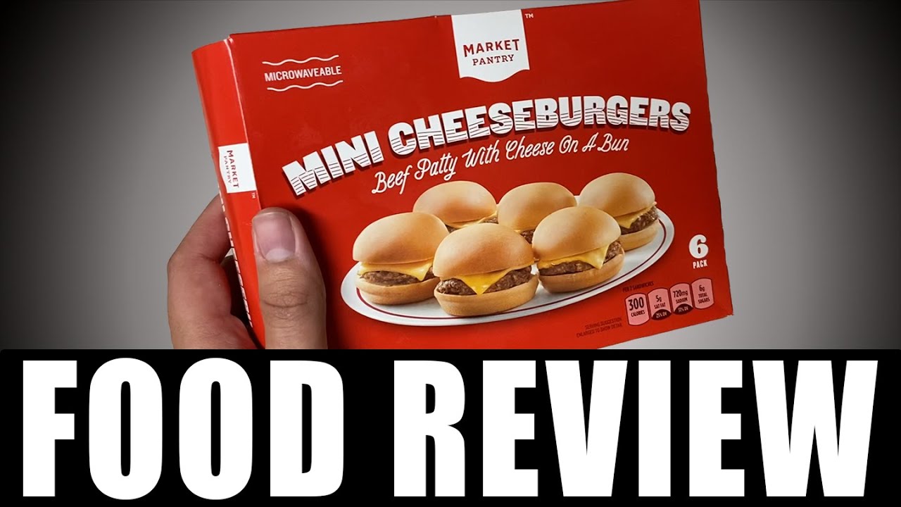 Microwavable Mini Cheeseburgers - Frozen Food Reviews - YouTube