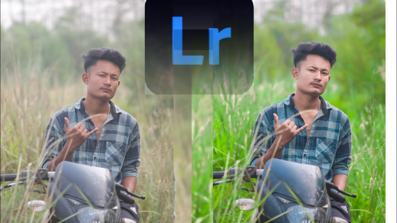 Lightroom photo editing tutorial// only using mobile phone😍 - YouTube