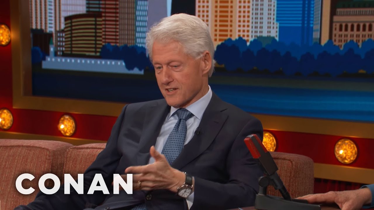 President Bill Clinton’s Early Work As A Grocery Store Stocker | CONAN ...