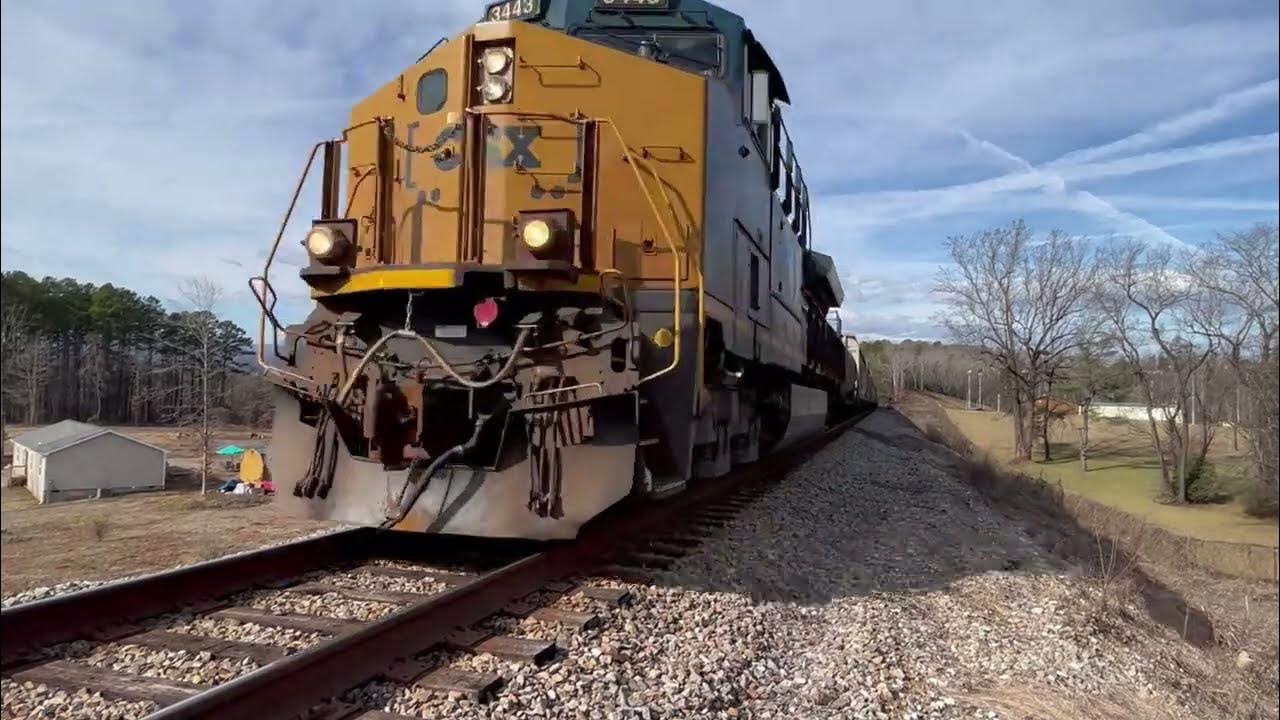 CSX Train M653 on the Clinchfield & Airplane - YouTube