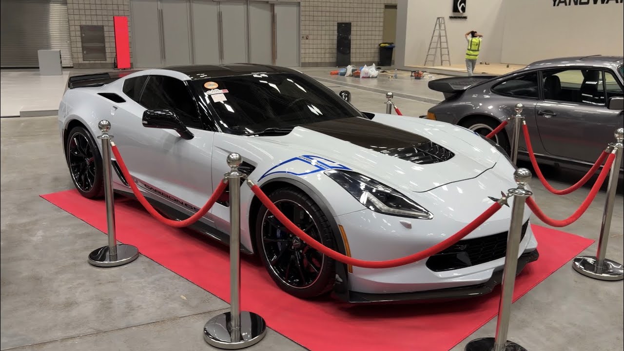 Corvette ZO6 in a stunning color job! - YouTube