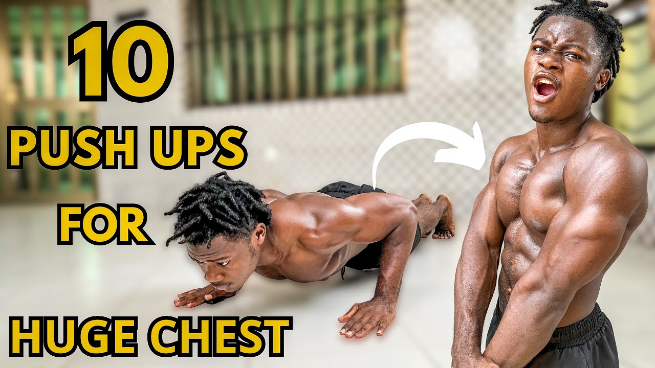 10 Push ups variations that will boost your chest gains - Home Workout - YouTube