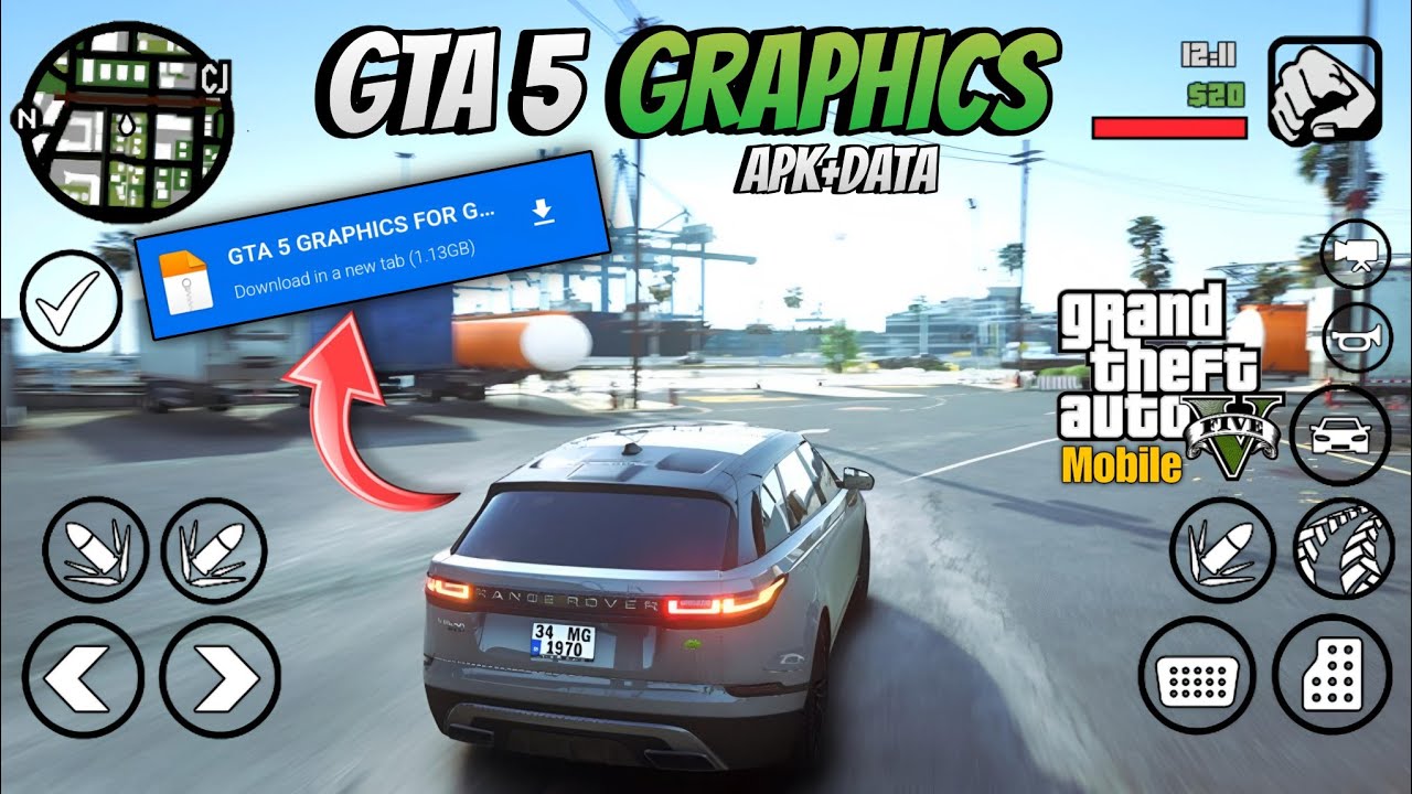 GTA 5 Graphics Modpack for GTA San Andreas Android 11,12,13 | How to ...