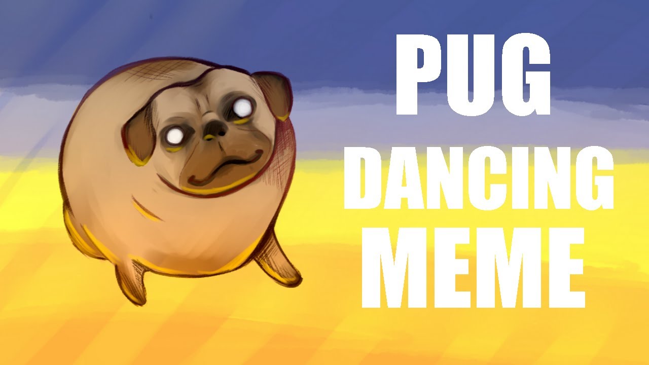 PUG DANCING MEME | Pug bailando en diferentes videojuegos | Geometry ...
