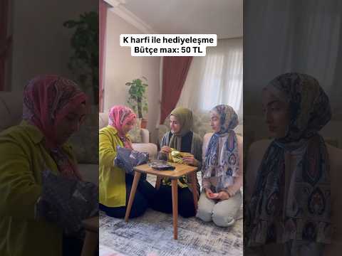 K harfi ile hediyeleşme😂😍😍#youtubeshorts #viralvideos #instagram #tiktok #keşfet