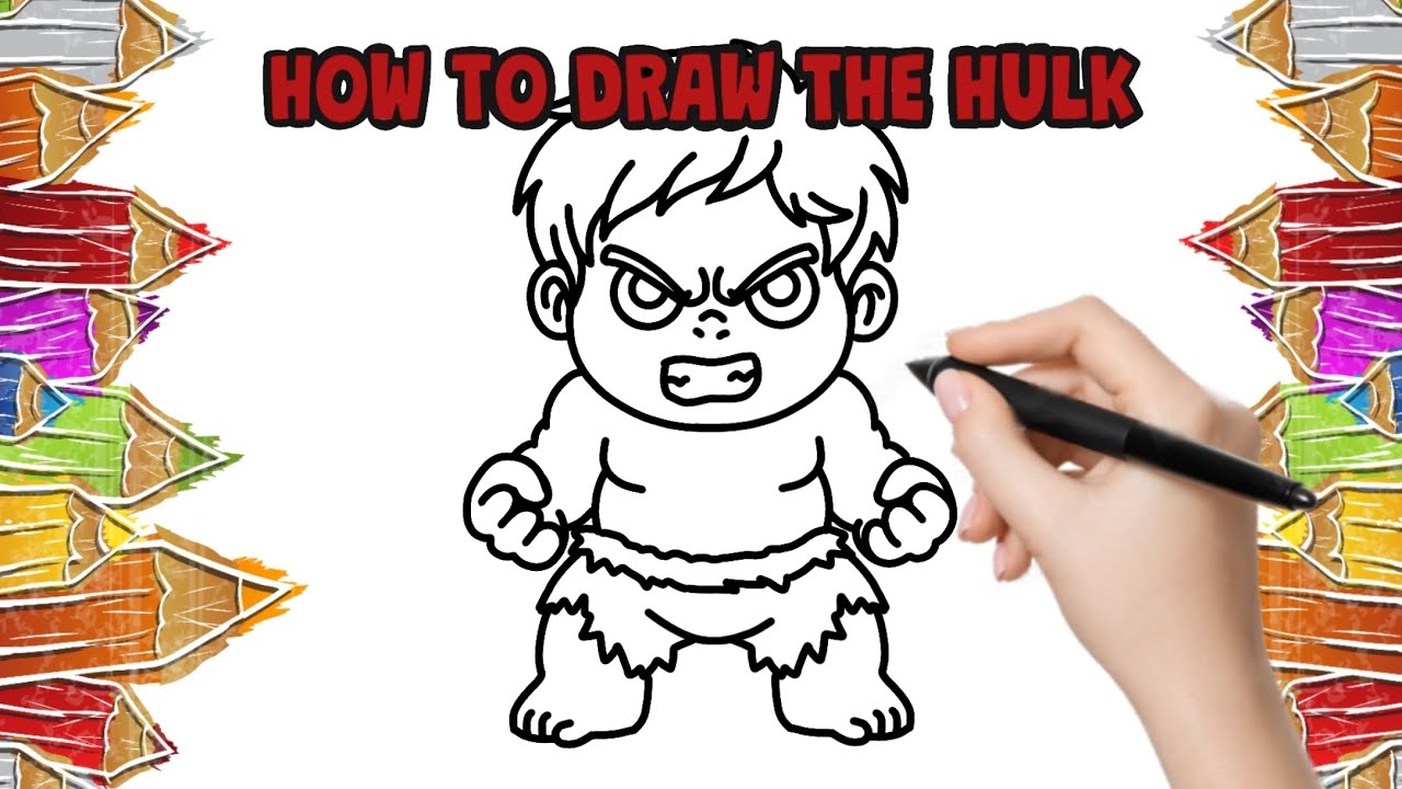 Learn How to Draw Chibi Hulk: Easy Step-by-Step Tutorial - YouTube