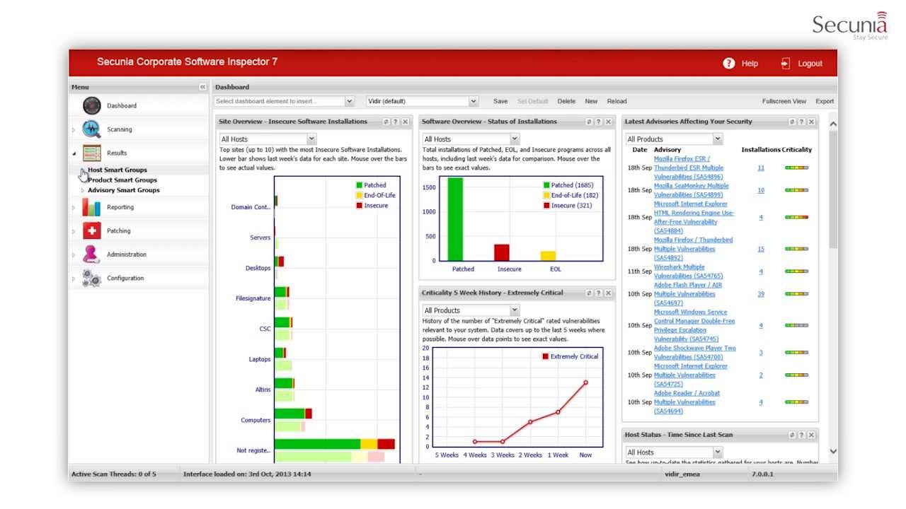 Secunia CSI 7.0: Smart Groups - YouTube