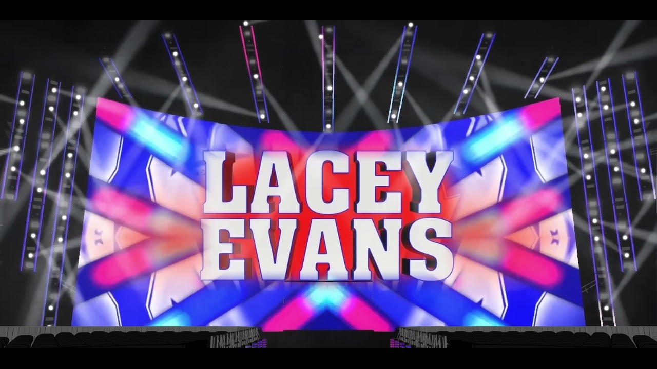 WWE Lacey Evans return to Monday Night Raw Entrance Stage Animation ...