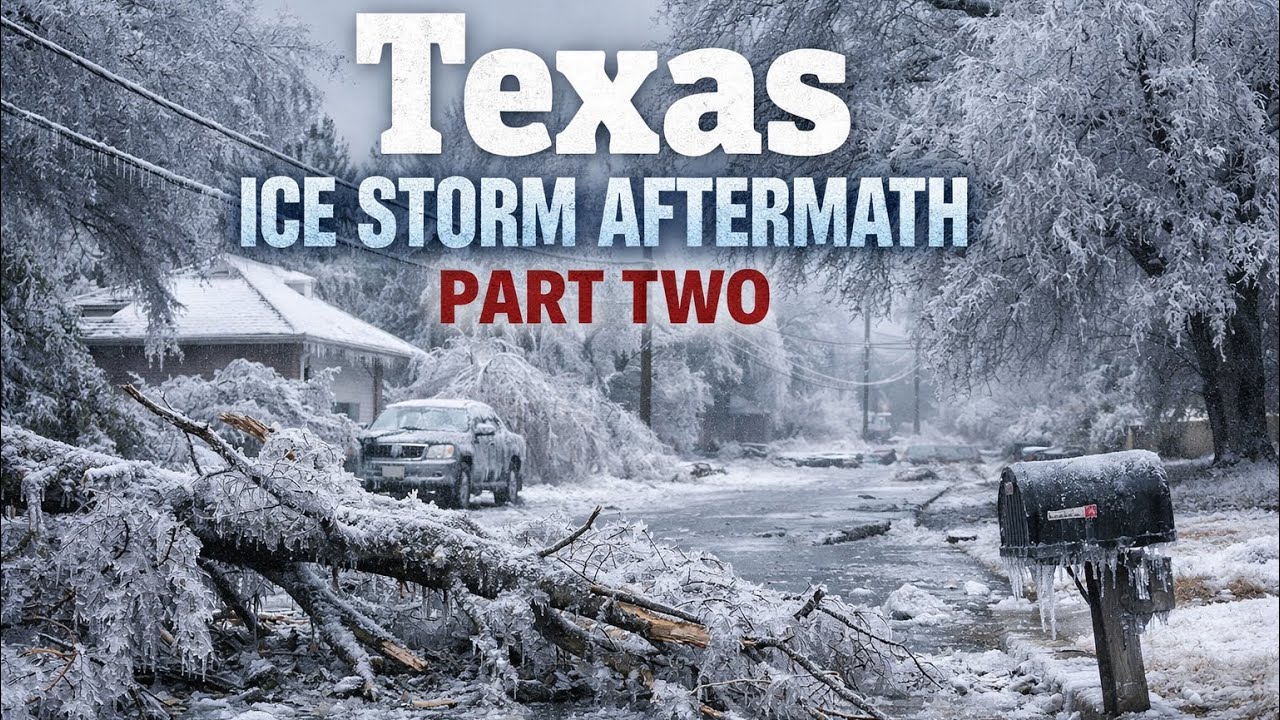 Exploring the Texas Ice Storm Aftermath Part Two - YouTube