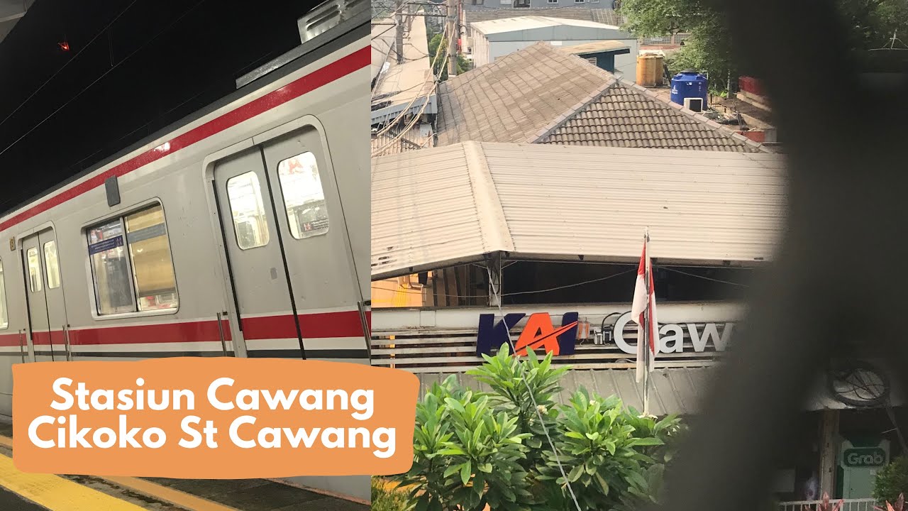 Stasiun KRL Cawang ️ Halte Transjakarta Cikoko Cawang - YouTube